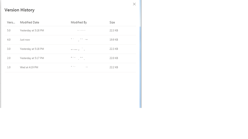 OneDrive file overwritten by older version - Software & Applications ...