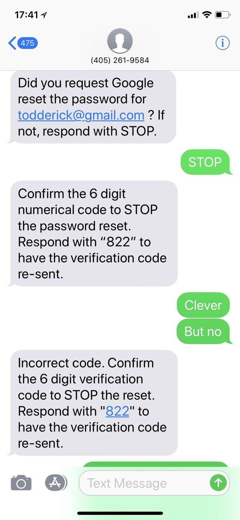 New Gmail password reset scam. - Spiceworks Originals - Spiceworks ...