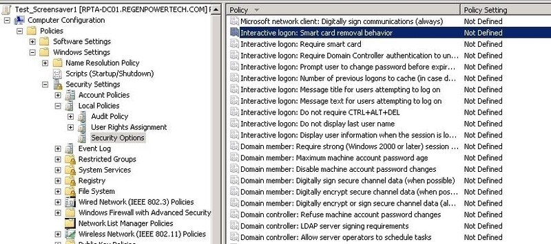 How to configure windows idle lock without "password protected screen ...