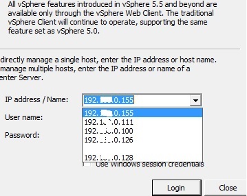 Removing unneeded hosts from vSphere client login - Virtualization - Spiceworks Community