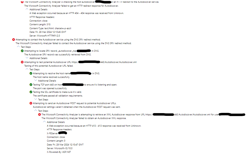 Exchange Activesync(EAS). The server cannot be found - Email - Spiceworks Community