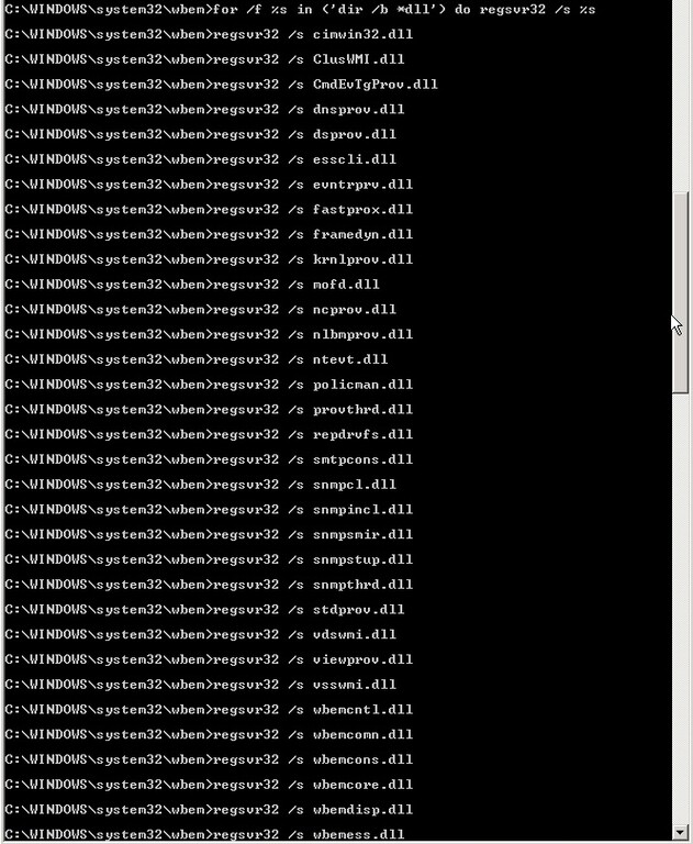 Fix VSSAdmin WMI Writer - 'WMI Writer' Retryable Error - Software & Applications - Spiceworks ...