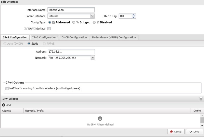 Cannot ping Untangle VLAN interface - Networking - Spiceworks Community