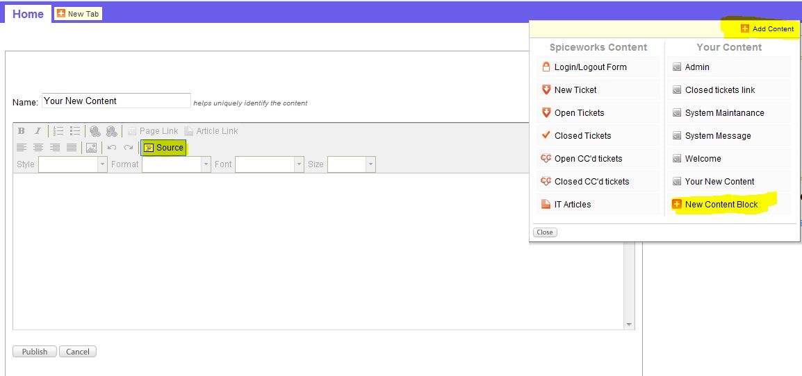 add dashboard widgets to user portal - Spiceworks Support - Spiceworks Community