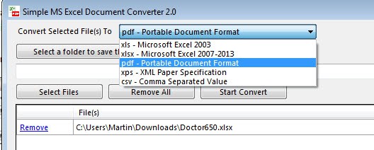 Mass convert xlsx to xls - Software & Applications - Spiceworks Community
