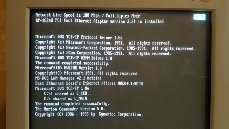 Win 10 cannot access old DOS computer? - Software & Applications ...