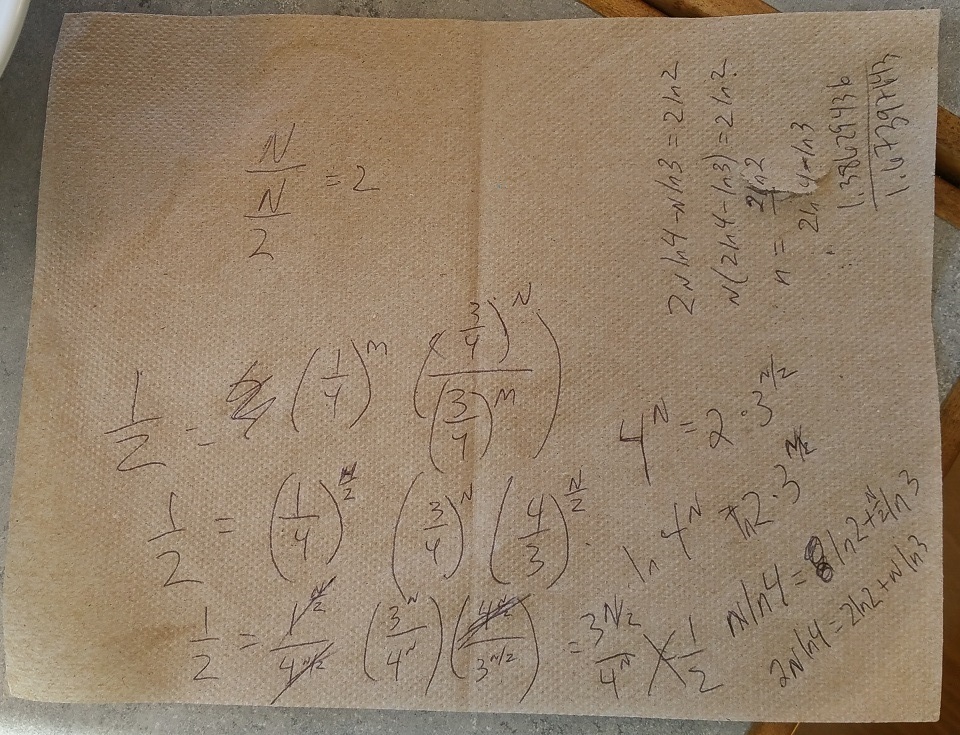 Showed yesterday's WiFi password problem to some Math teachers - Water ...