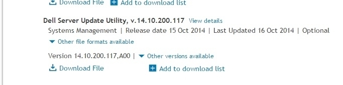 Dell Server Update Utility - Hardware & Infrastructure - Spiceworks ...