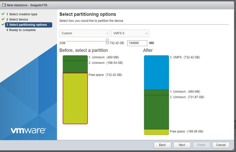 How to add the unallocated space of HDD to ESXi Storage? - Virtualization - Spiceworks Community