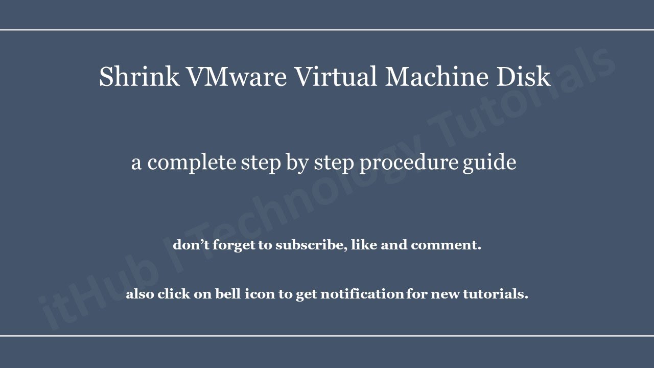Shrink VM disk size and add back to datastore - Virtualization - Spiceworks Community