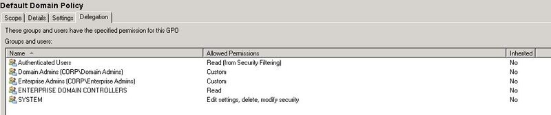 Help! Resetting Default Domain Policy - Server 2008 R2 - Software & Applications - Spiceworks ...