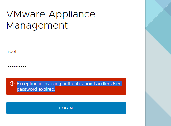 VCSA password issue - Virtualization - Spiceworks Community