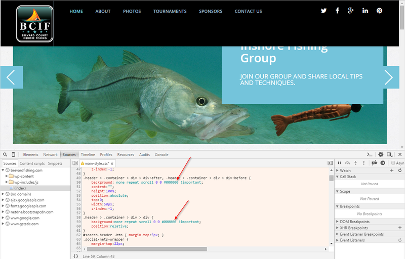 CSS Help: Change Menu Color to Black - Programming & Development - Spiceworks Community
