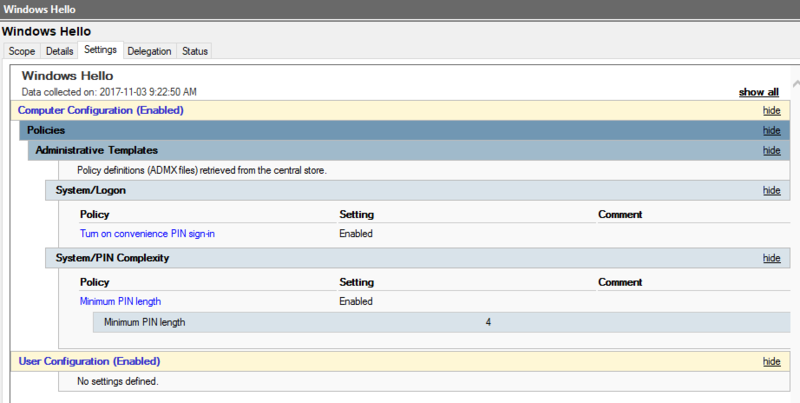Enable Windows Hello - Software - Spiceworks Community