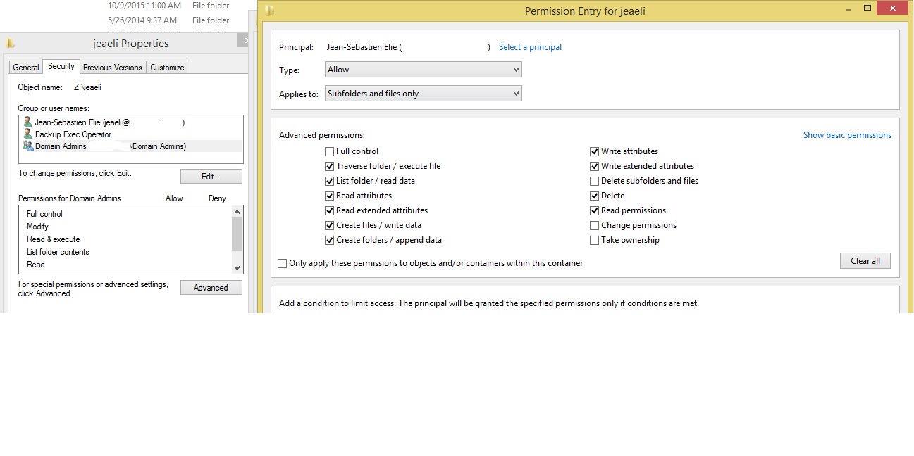 Powershell Ntfs Right Programming And Development Spiceworks Community