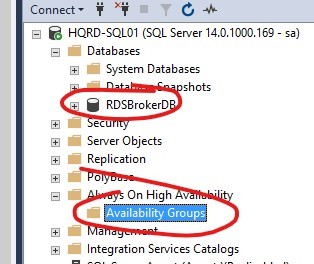 SQL Always On – Availability Group – Secondary replica DISCONNECTED ...