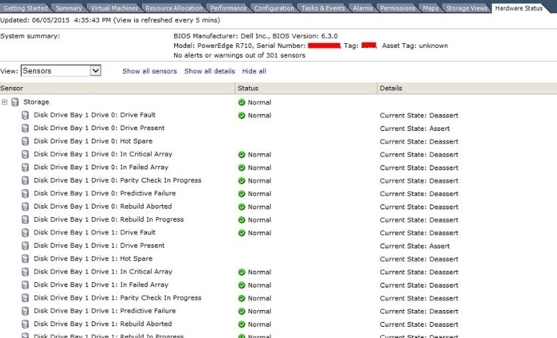 ESXI Hardware Status - Storage View - Does this look "normal"? - Virtualization - Spiceworks ...