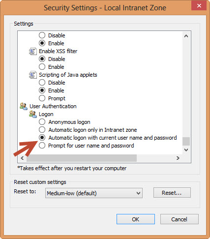 How to enable users logging into Intranet site Automatically - Windows - Spiceworks Community