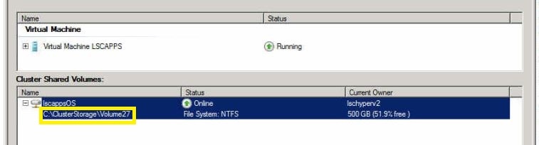 vhd paths in Hyper-V Manager and Failover Cluster Manager - Virtualization - Spiceworks Community