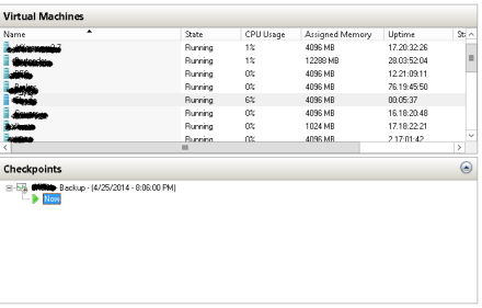 Hyper-V 2012 R2 - Checkpoint "Backups" - how to delete? - Data Storage, Backup & Recovery ...
