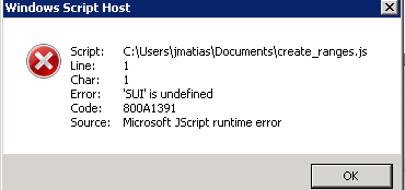 Windows Script Host error - Spiceworks Support - Spiceworks Community