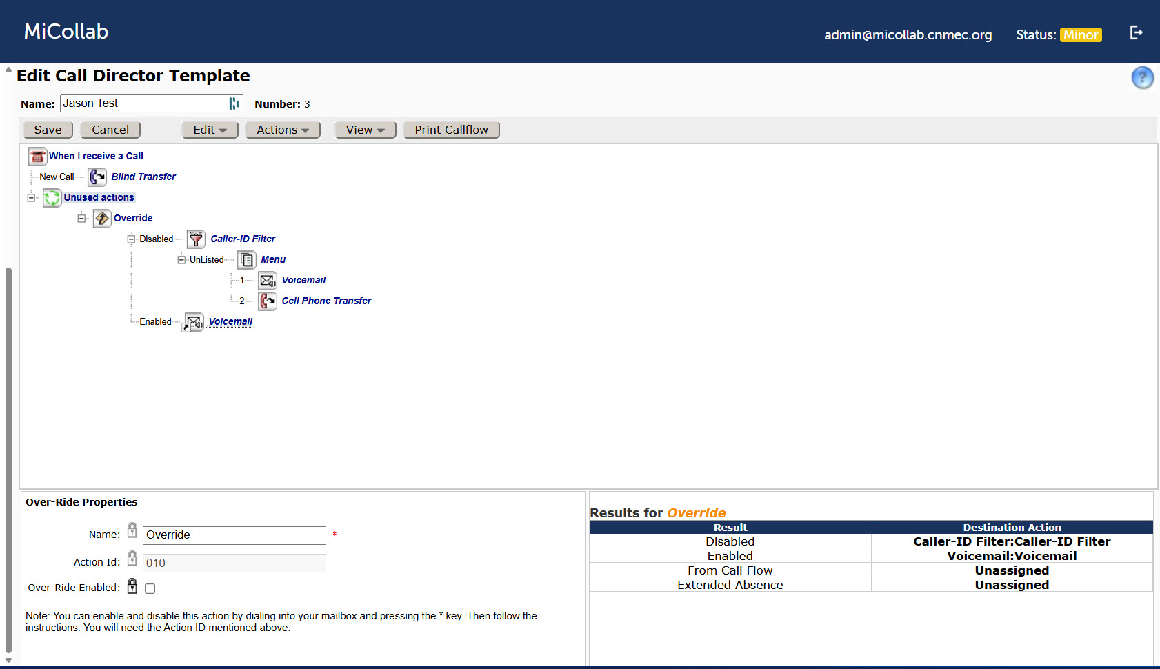 Mitel Nupoint Call Flow Creation Needed Internet Connectivity And Telecom Spiceworks Community