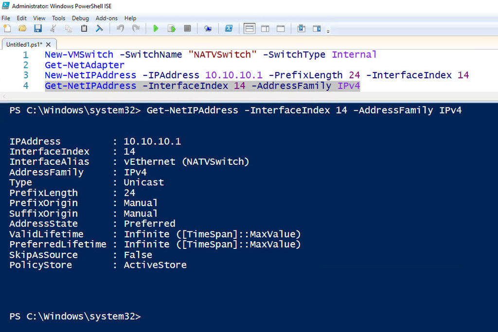 Create a NAT gateway in Windows Server 2016 or 2019 - Virtualization ...