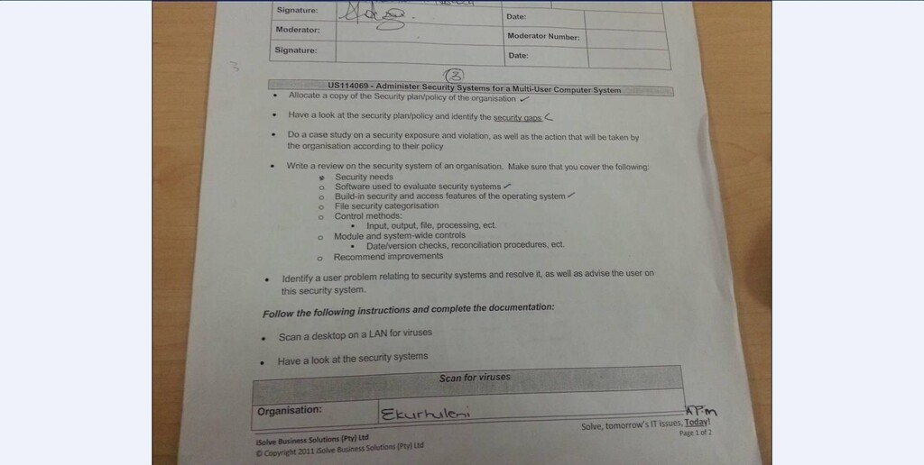 administer security systems for a multi-user computer systems ...