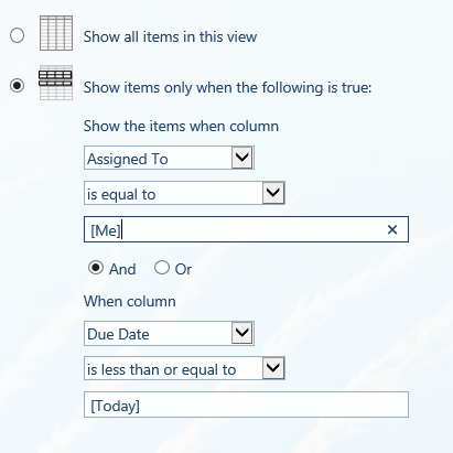Use [Me] filter in Sharepoint External Content List - Software - Spiceworks Community