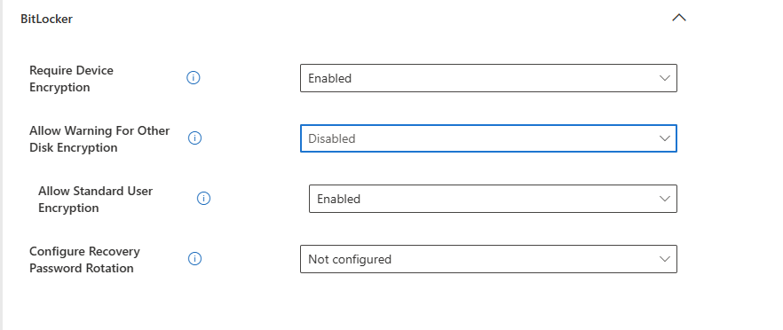 Bitlocker Intune Device Wont Silently Encrypt Drive Microsoft Spiceworks Community