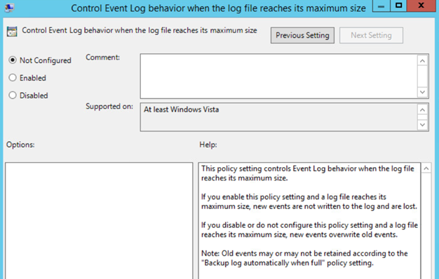How to remove the old event logs via GPO - Software & Applications - Spiceworks Community