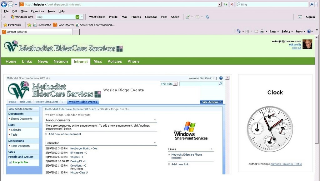 Flash clock for your Spiceworks IT WEB portal - Spiceworks Support - Spiceworks Community