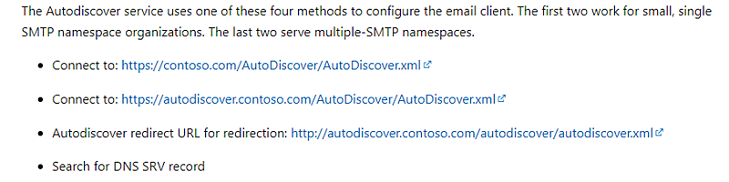 autodiscover.domain not working for autodiscover but mail.domain is - Collaboration - Spiceworks ...