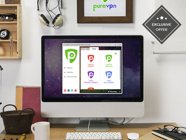 PureVPN: Lifetime subscription for 5 devices only $69 - Security ...