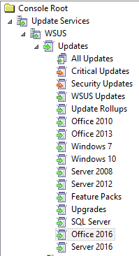 Reorder "Update Views" in WSUS - Software & Applications - Spiceworks ...