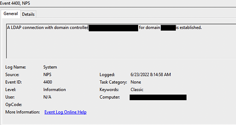 NPS Server logging - Windows - Spiceworks Community