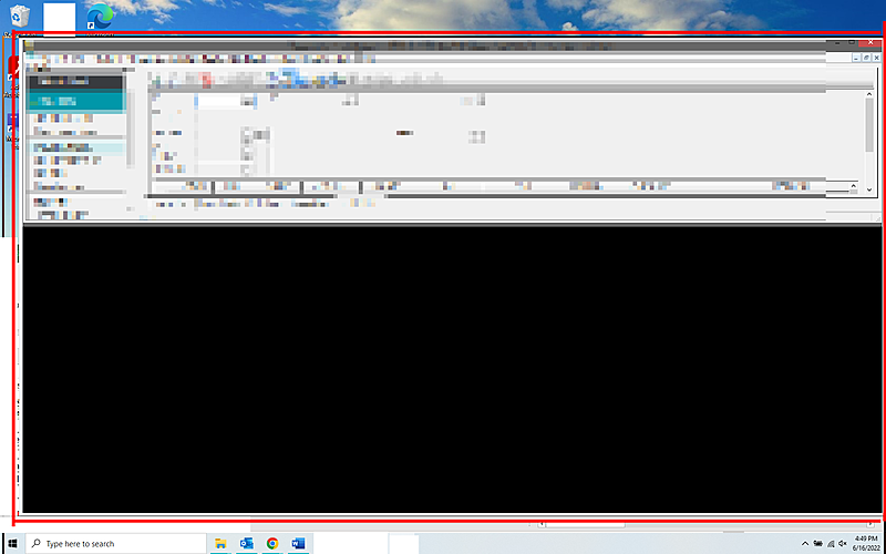 Partial Display Issue For A Remoteapp Black Screen Unable To See