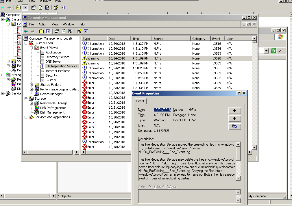 Sysvol and netlogon folder missing on my new 2012 R2 domain (replacing old 2003) - Windows ...