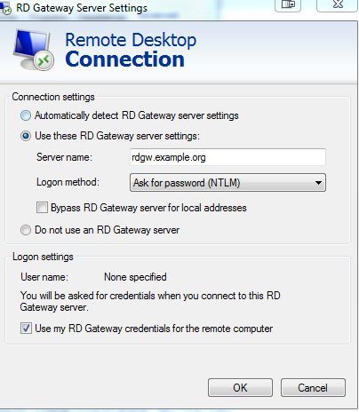Connecting to an RDP gateway using port 443 only? - Software & Applications - Spiceworks Community