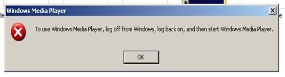 Windows Media Player - Domain Users Receiving Error - Windows - Spiceworks Community