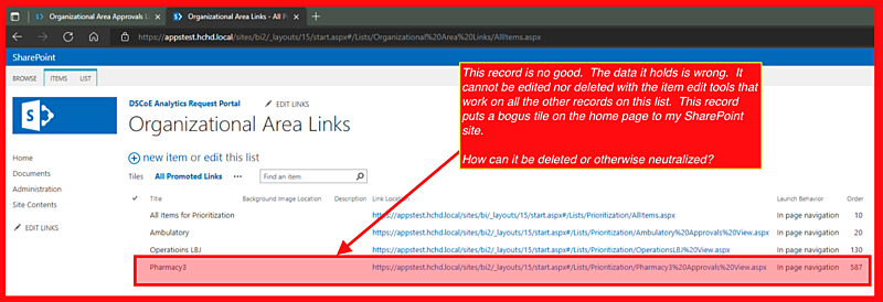 How to Delete a Problem Record in SharePoint - Software - Spiceworks Community