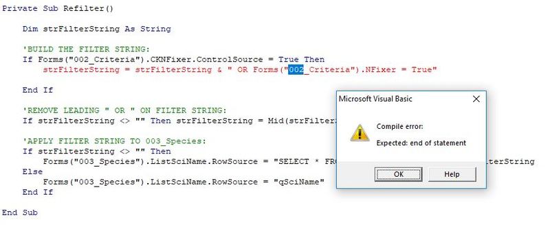 Need Help Vba Coding For Checkboxes Databases Spiceworks Community