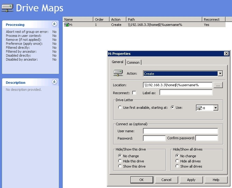 Home folder is not mapping through AD profile - Software & Applications ...