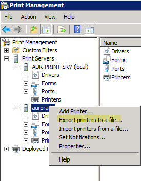 Migrate to a 2008 R2 Print Server using Group Policy Preferences ...