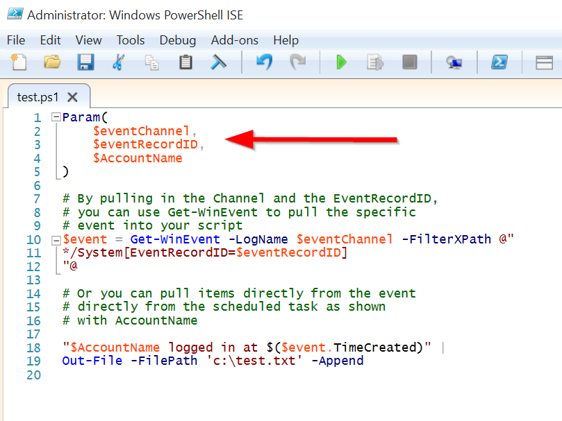 Run Powershell Script On Windows Event Windows Spiceworks Community