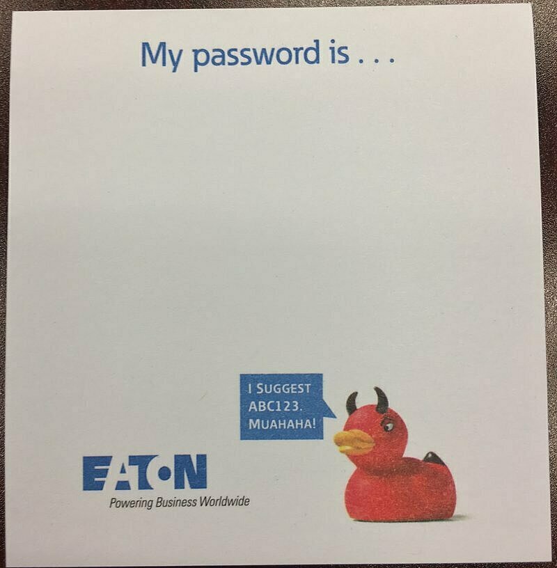 According to my Eaton desktop calendar it is Data Privacy Day ...