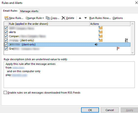 Microsoft 365 - Outlook rules quota - Software & Applications - Spiceworks Community