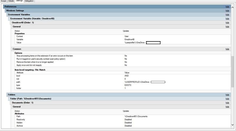 Migrating known folders from "folder redirection" to OneDrive O365 - Software & Applications ...