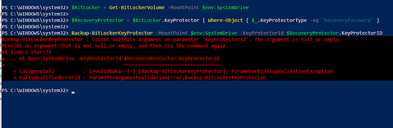 Enabling Bitlocker With Group Policy No Keys Windows Spiceworks