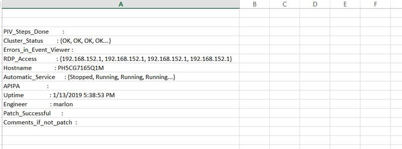 How to export result in csv - Programming & Development - Spiceworks Community